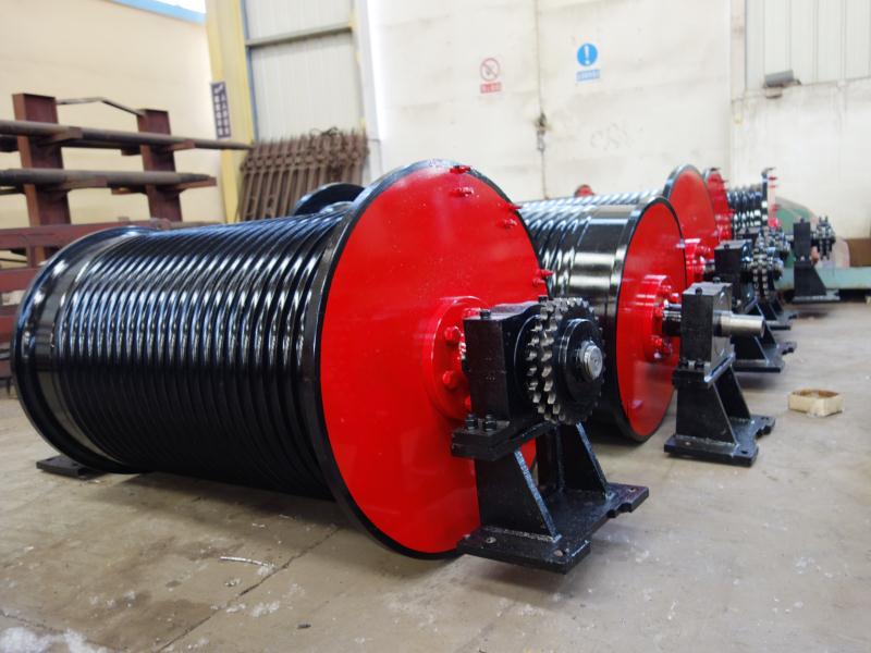 Drums Used to Wrap the Wire Rope- SEVENCRANE