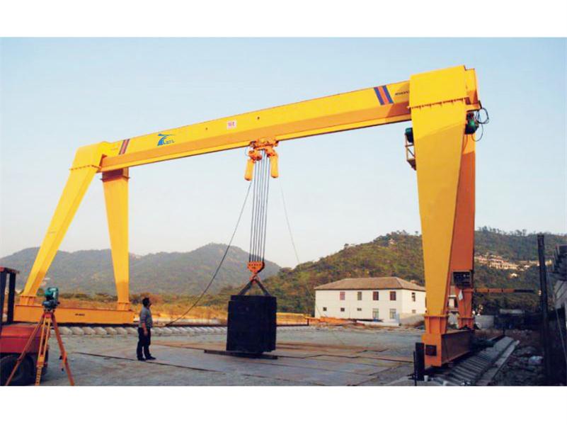 Single Girder Gantry Crane Used in Factory Yard - SEVENCRANE