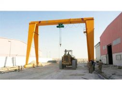 Single Girder Gantry Crane Used in Factory Yard - SEVENCRANE