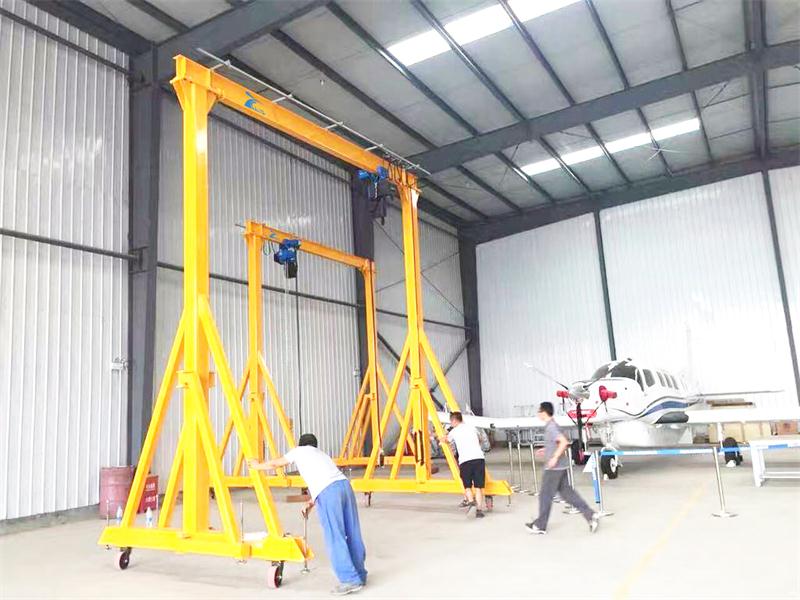 Portable gantry crane - SEVENCRANE
