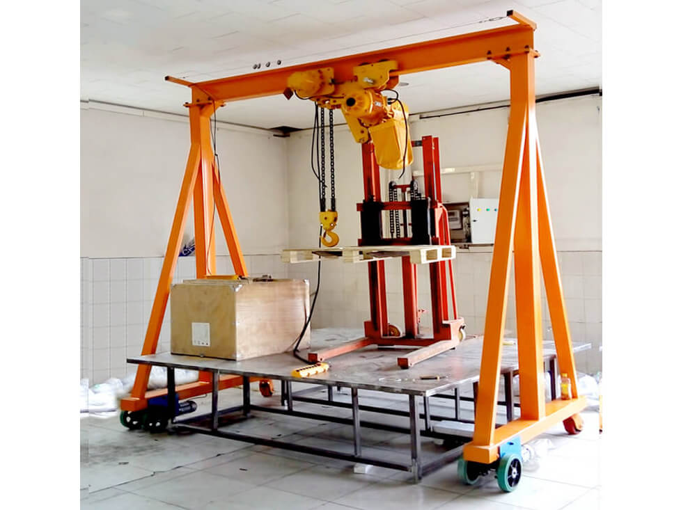 Introduction Of Mobile Portable Gantry Crane - SEVENCRANE