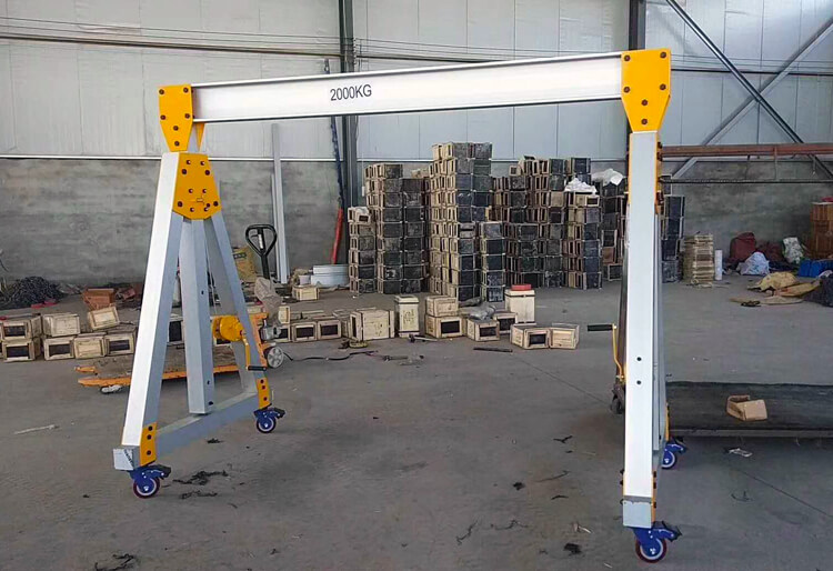 About some characteristics of aluminum gantry - SEVENCRANE