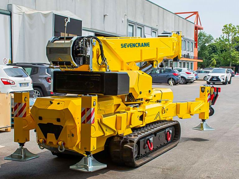 Advantages of Spider Crane - Mini Crawler Crane - SEVENCRANE