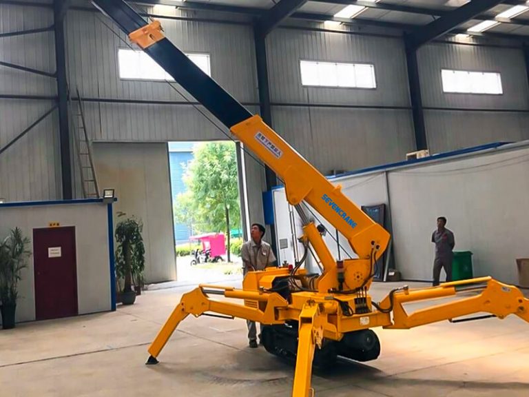Advantages of Spider Crane - Mini Crawler Crane - SEVENCRANE
