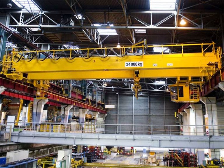 Double Girder Overhead Crane - Concrete Reinforcement Handling