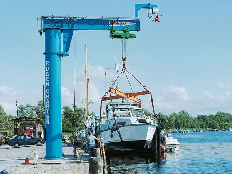 Boat Jib Crane - SEVENCRANE