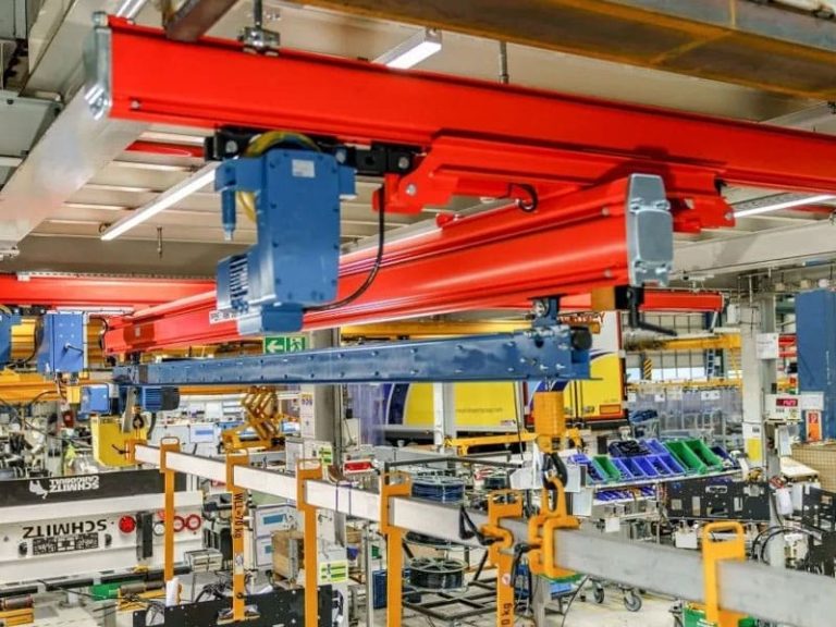 KBK Crane - Truck Chassis Component Handling Solution